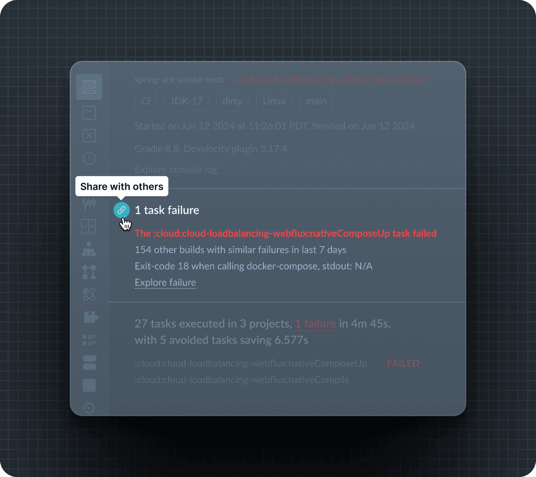 Develocity Build Scan | Get unique build insights | Gradle