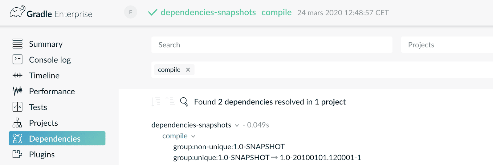 Solving Maven Dependency Issues With Build Scans Develocity