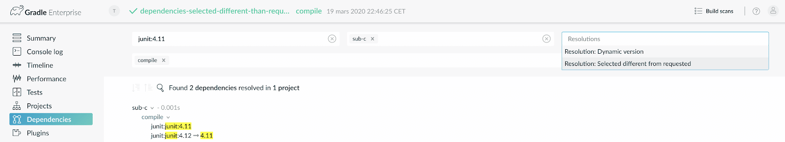 Solving Maven Dependency Issues With Build Scans Develocity