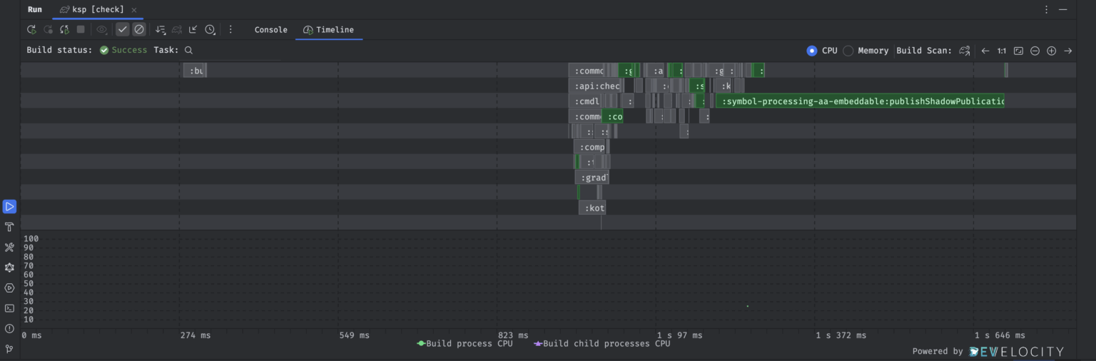 How to use the Develocity IntelliJ plugin to speed up Gradle builds with real-time insights
